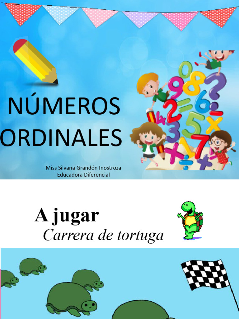 Números Ordinales | PDF