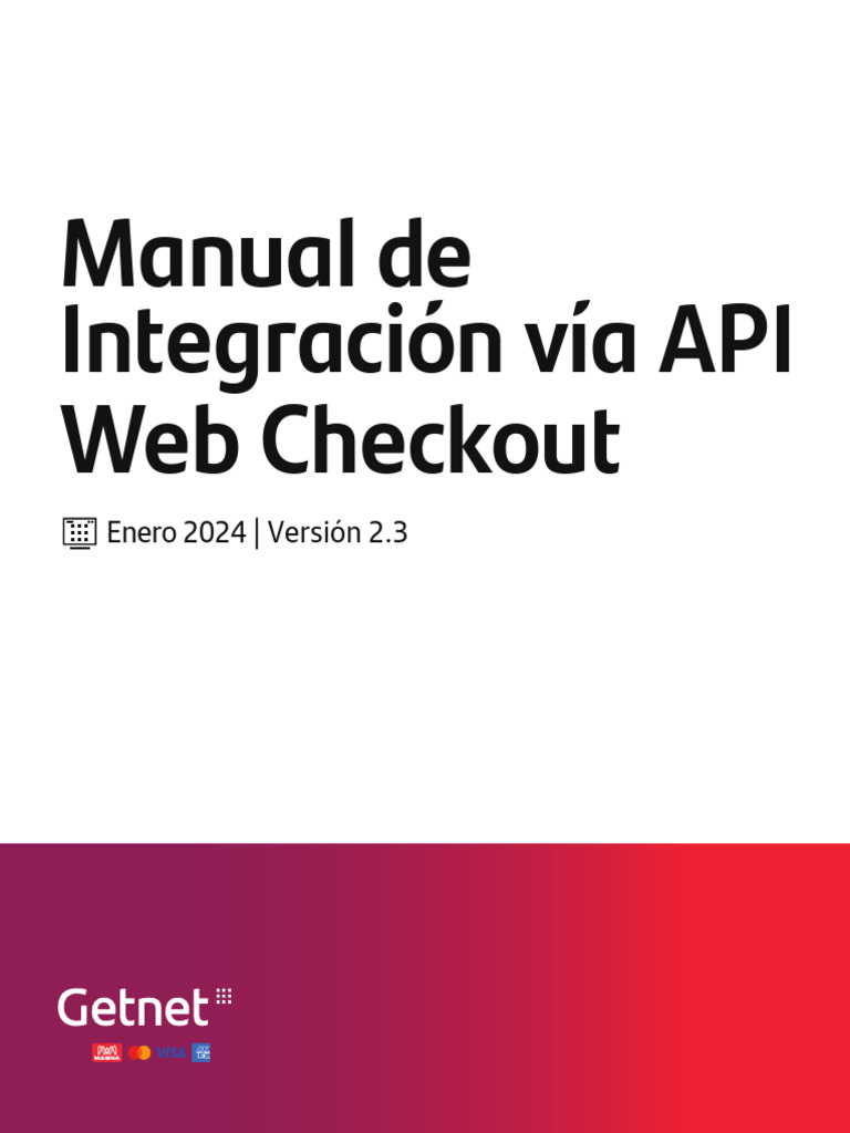 Manual Integracio N API 2 3 | PDF | Tarjeta de débito | Tarjeta de crédito