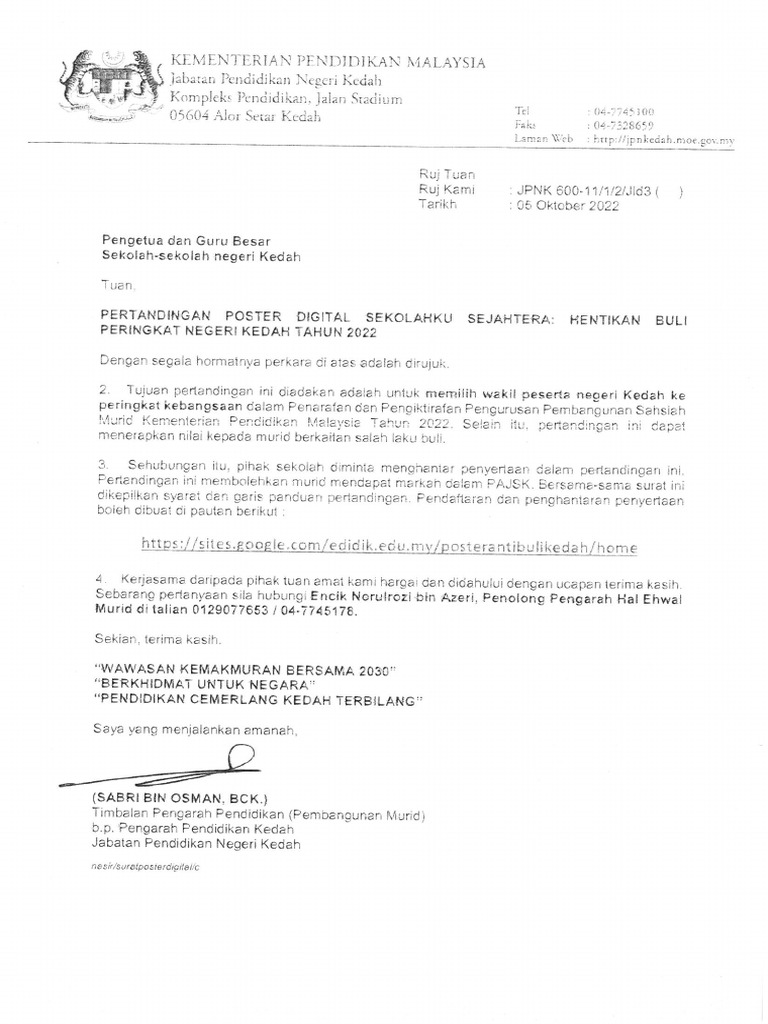 Poster Anti Buli 2022 | PDF