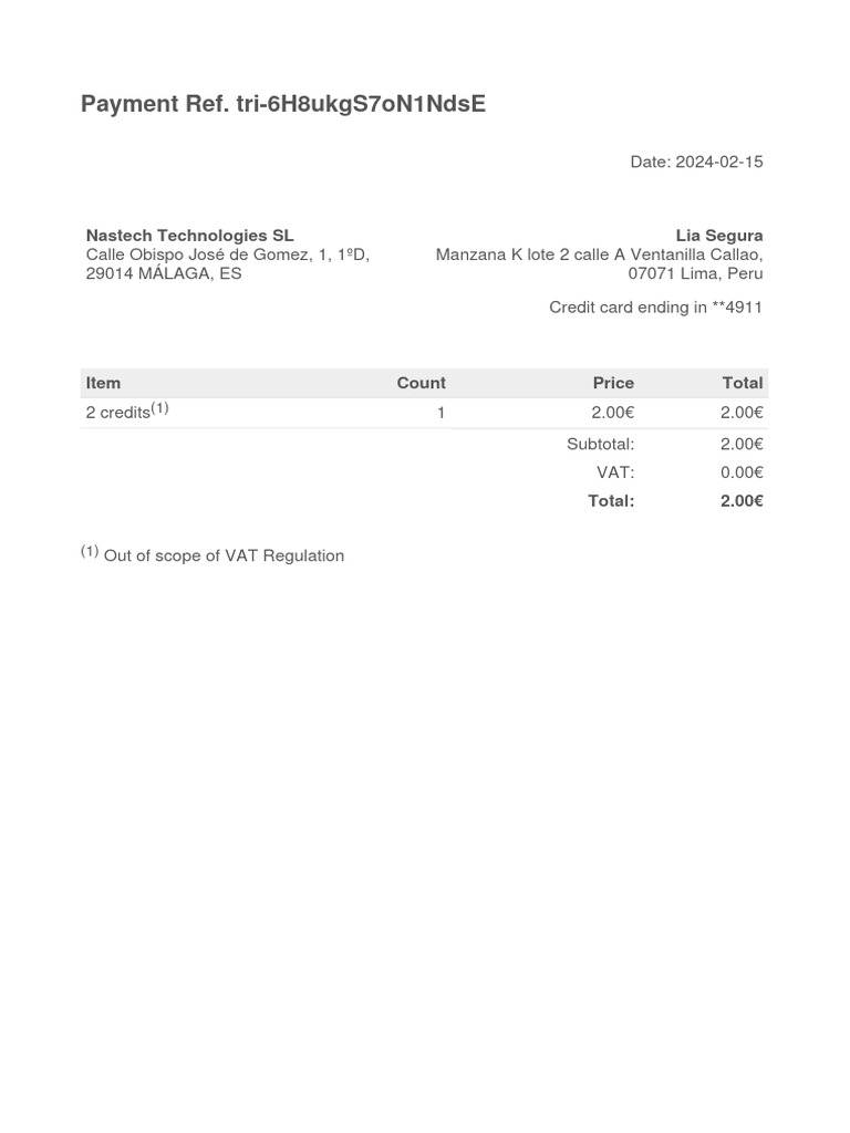 Receipt Tri 6H8ukgS7oN1NdsE | PDF
