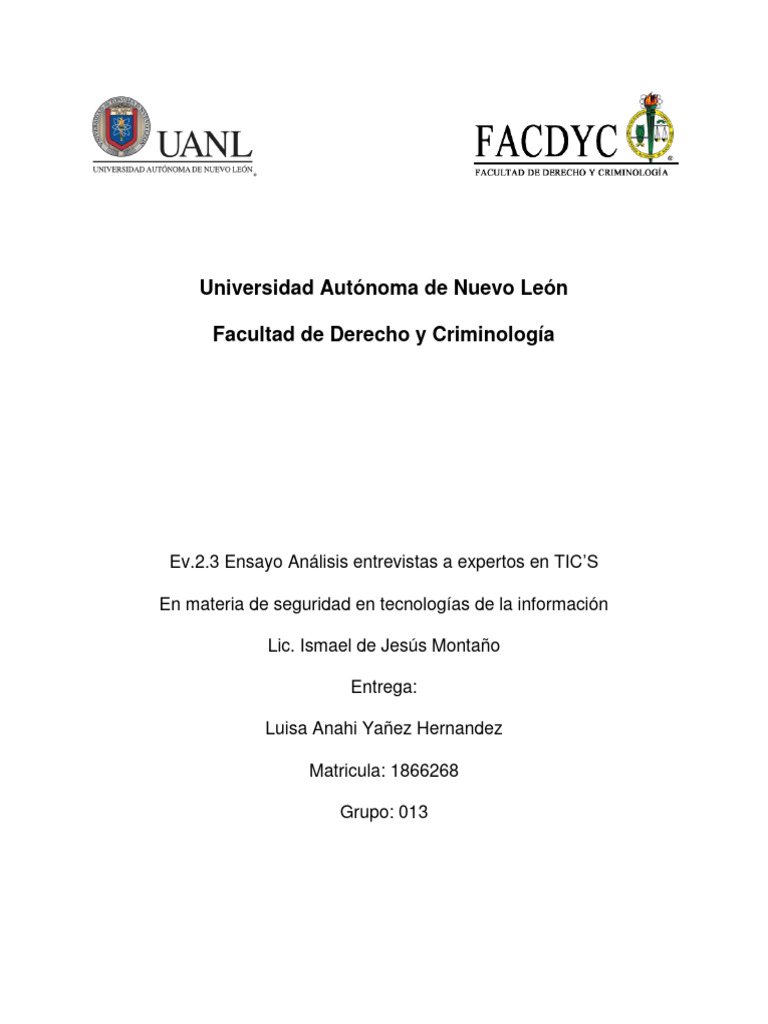 Ev2.3 Sdal | PDF | La seguridad informática | Seguridad