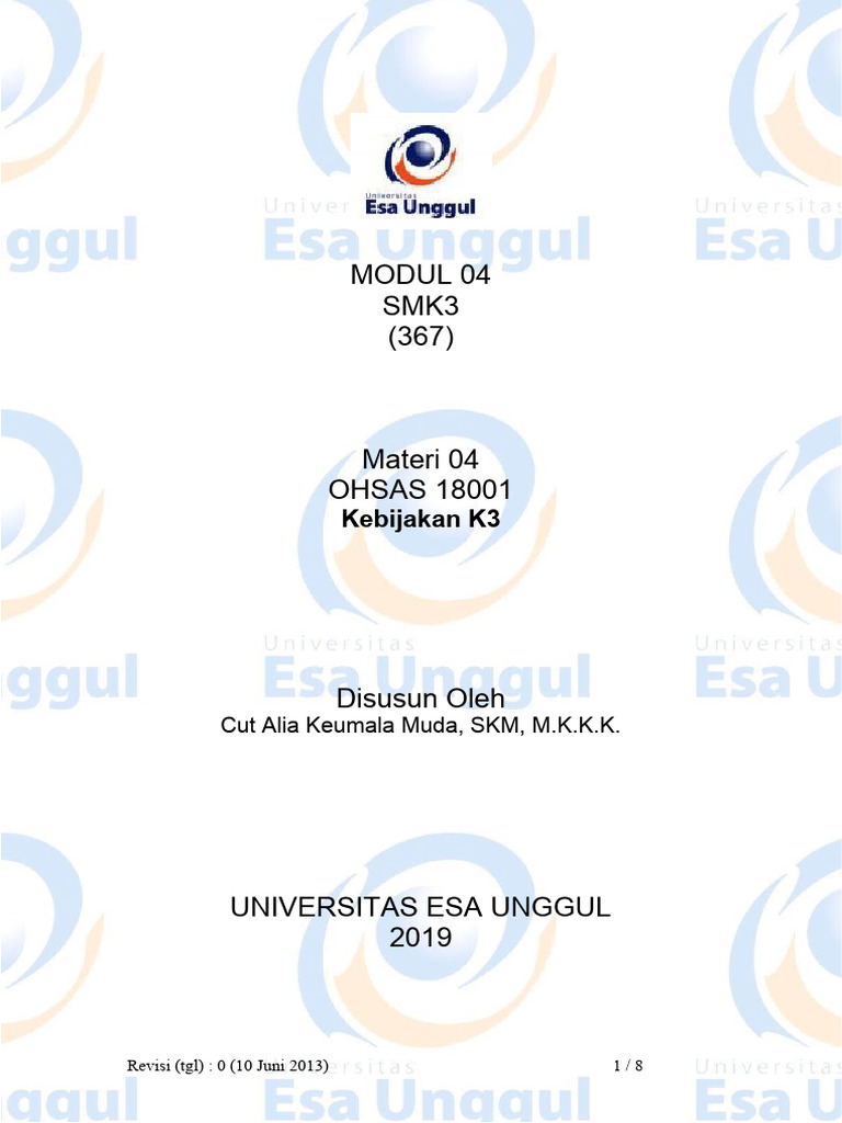 Modul-4-Sistem-Manajemen-K3 | PDF