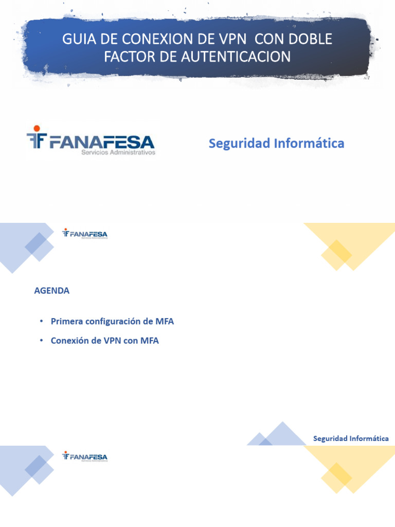 Guia Rapida MFA @fanafesa | PDF | Autenticación | Tecnología de seguridad