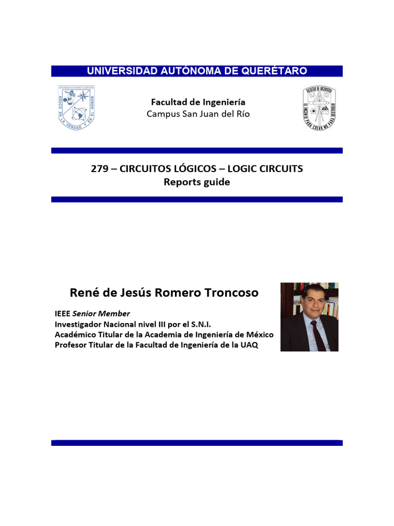 Logic Circuits - Report Guide | PDF | Computing