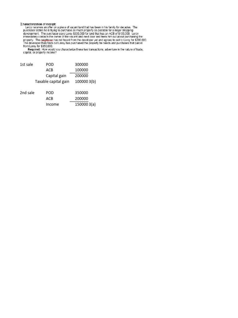 Module 6 Business Income Exercise Solutions | PDF | Expense | Income