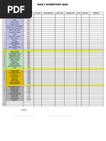 Bin Card Format Download | PDF