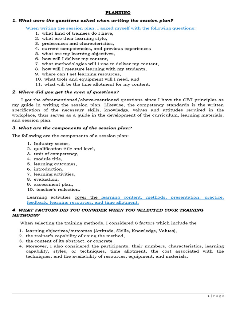 Tm Questions | PDF | Educational Assessment | Learning