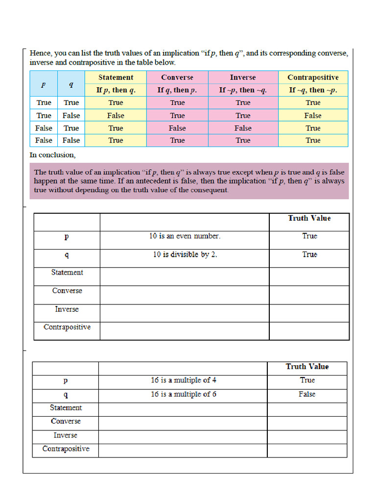 LOGICAL REASONING 4 | PDF