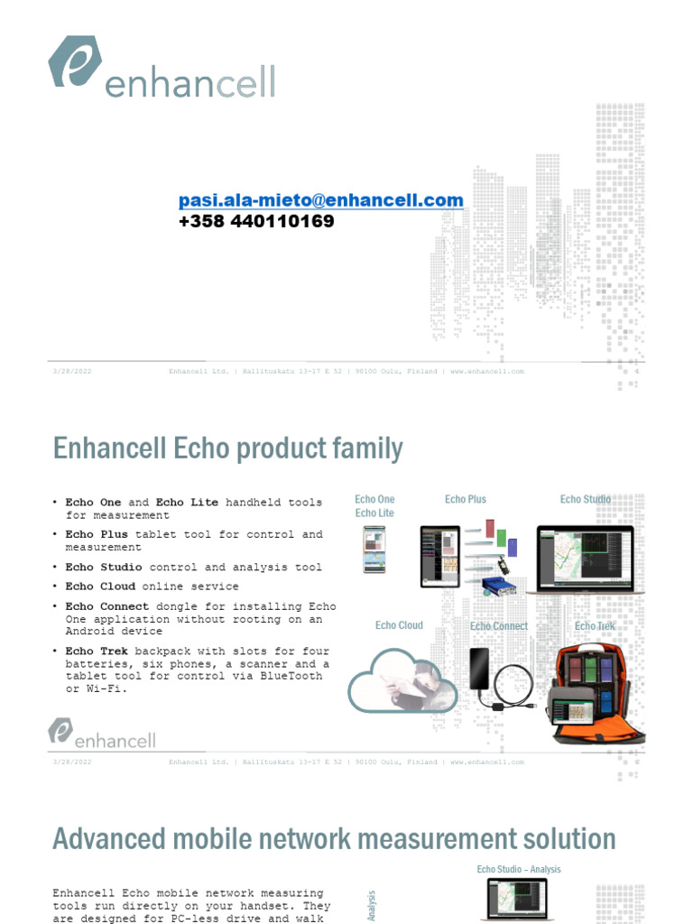 Pami Enhancell Product Presentation 01_2023 | PDF | Tablet Computer ...