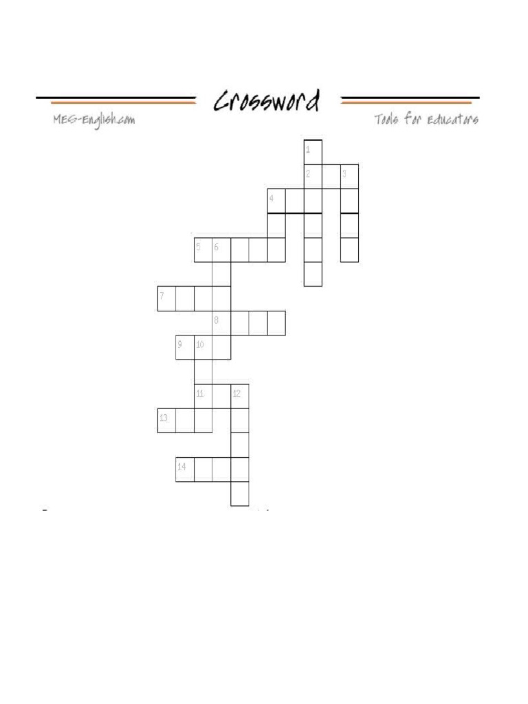 games cross word | PDF