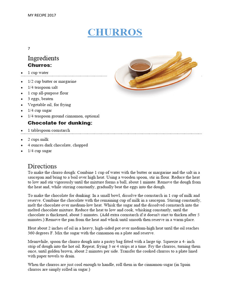 My Recipe | Download Free PDF | Teaspoon | Batter (Cooking)