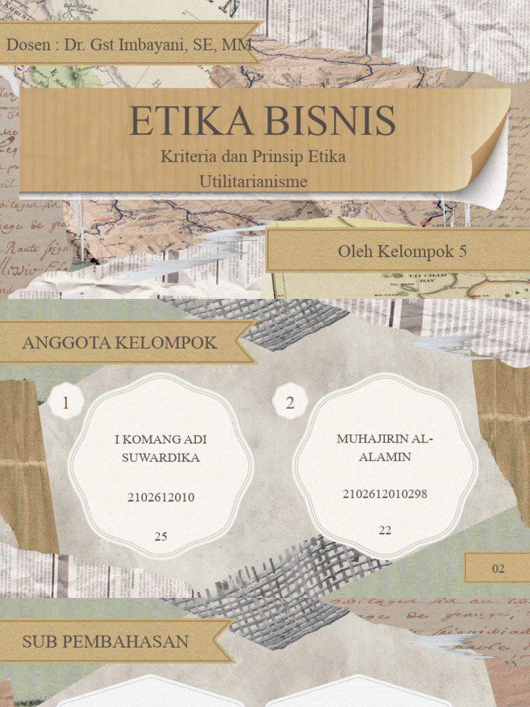 CPMK 5 Kriteria Dan Prinsip Etika Utilitarianisme | PDF