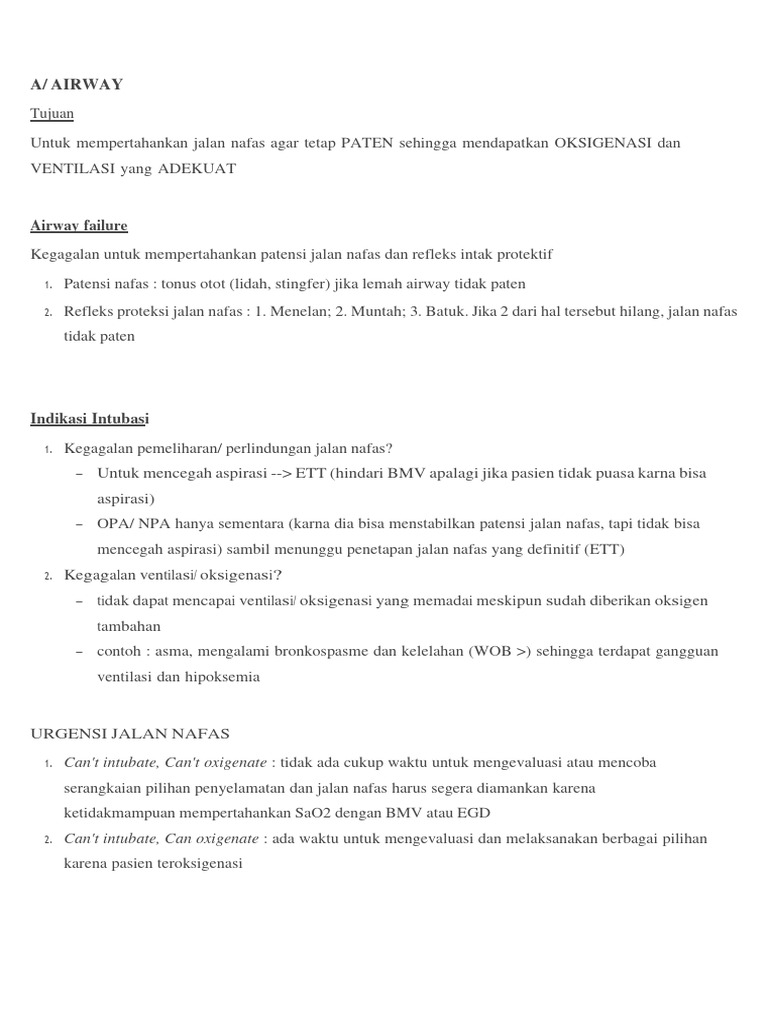 PR Ujian Ilmu Anastesi - Billy Alexander Setiawan - 112023039 | PDF