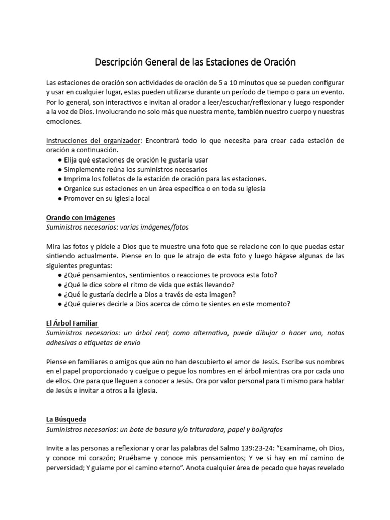 Estaciones de Oracion 2023 | PDF | Oración | Perdón