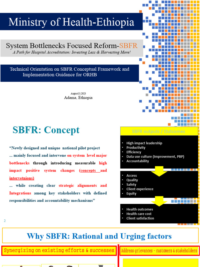 Ministry of Health - SBFR ORHB Presentation | PDF | Nursing | Patient
