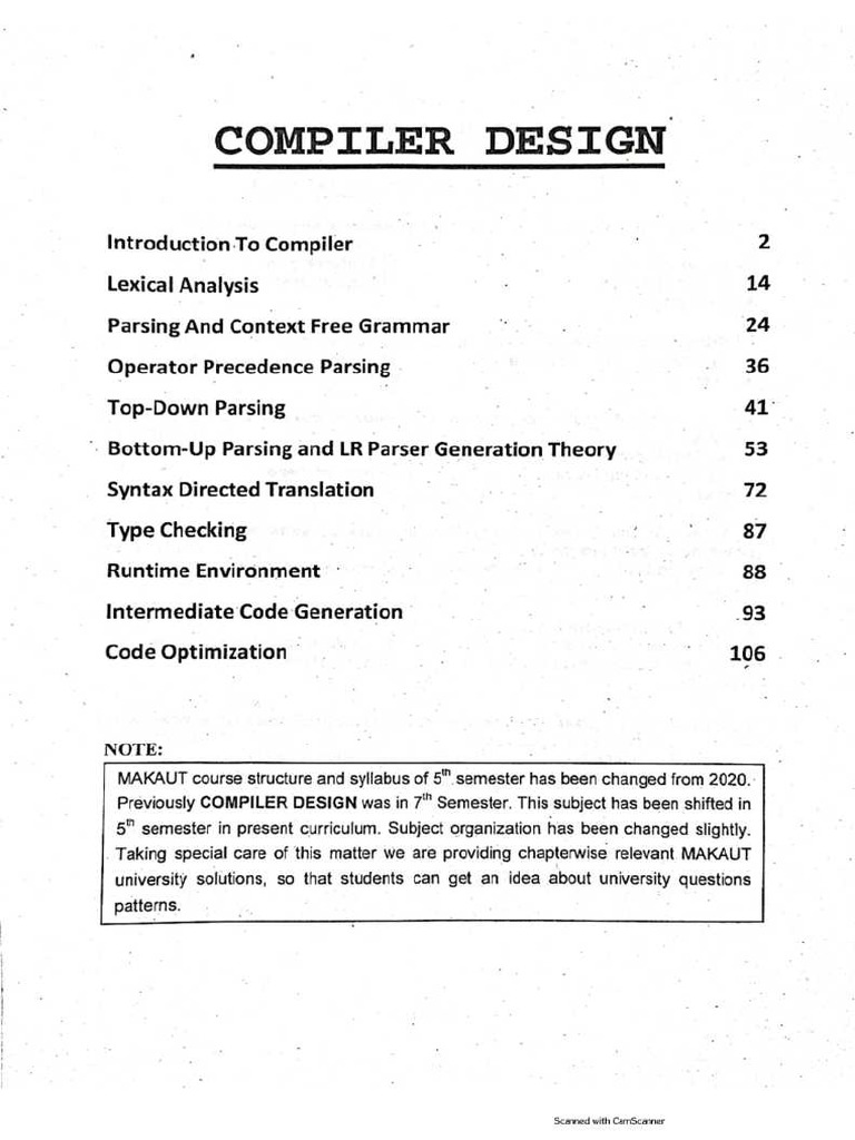 Compiler Design - Organizer 11zon | PDF