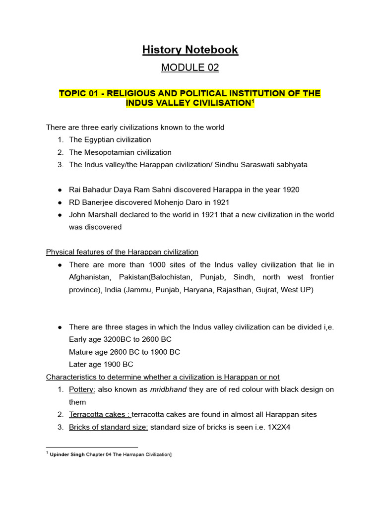 History Semester 1 Module 2 | PDF | Dharma | Moksha