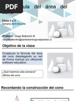 Plantilla para armar un cono | PDF