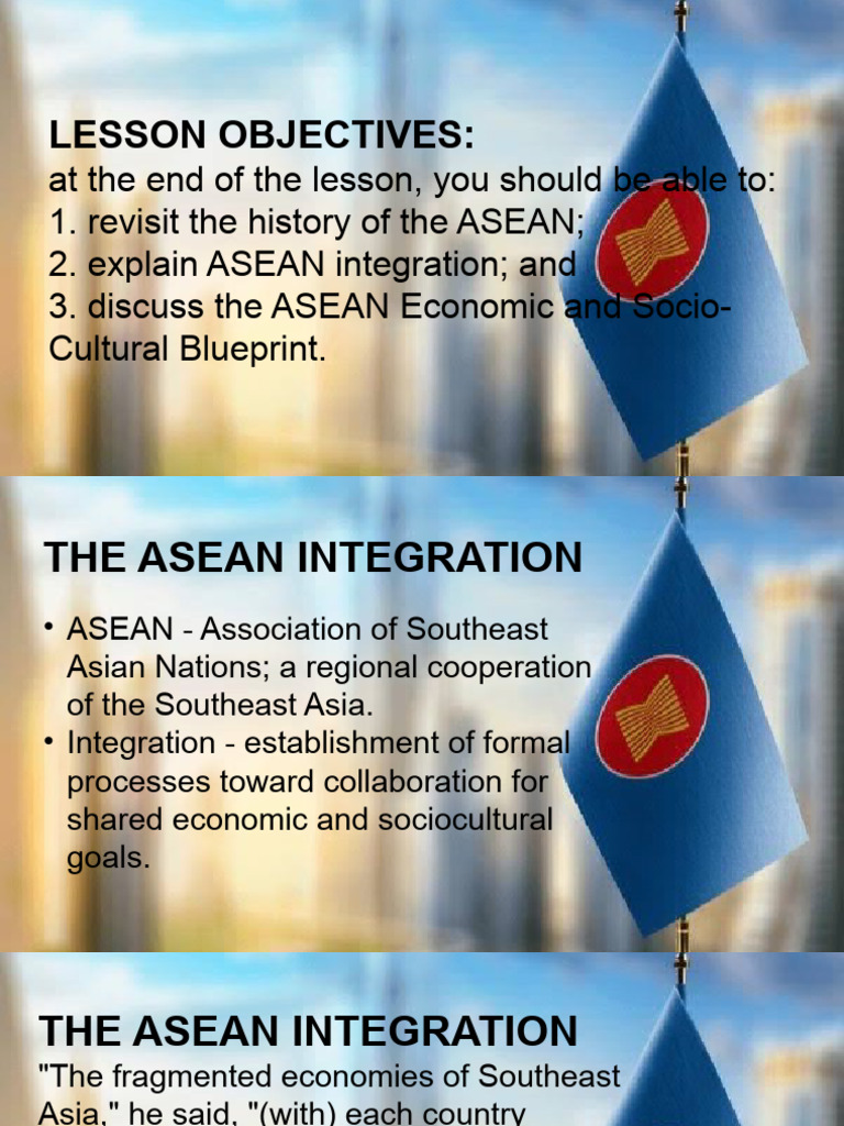 The Asean Integration | PDF | Economies