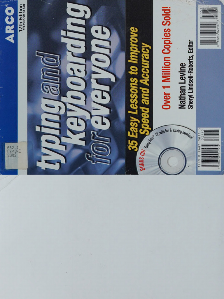 Typing and Keyboarding For Everyone 35 Easy Lessons To Levine, Nathan | PDF