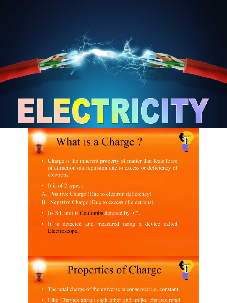 ELECTRICITY | PDF