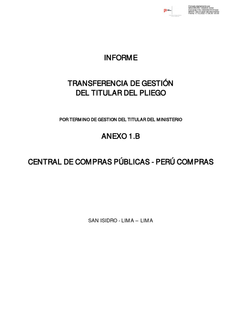 6 6 Central Compras Publicas PERU COMPRAS | PDF | Perú | Facebook