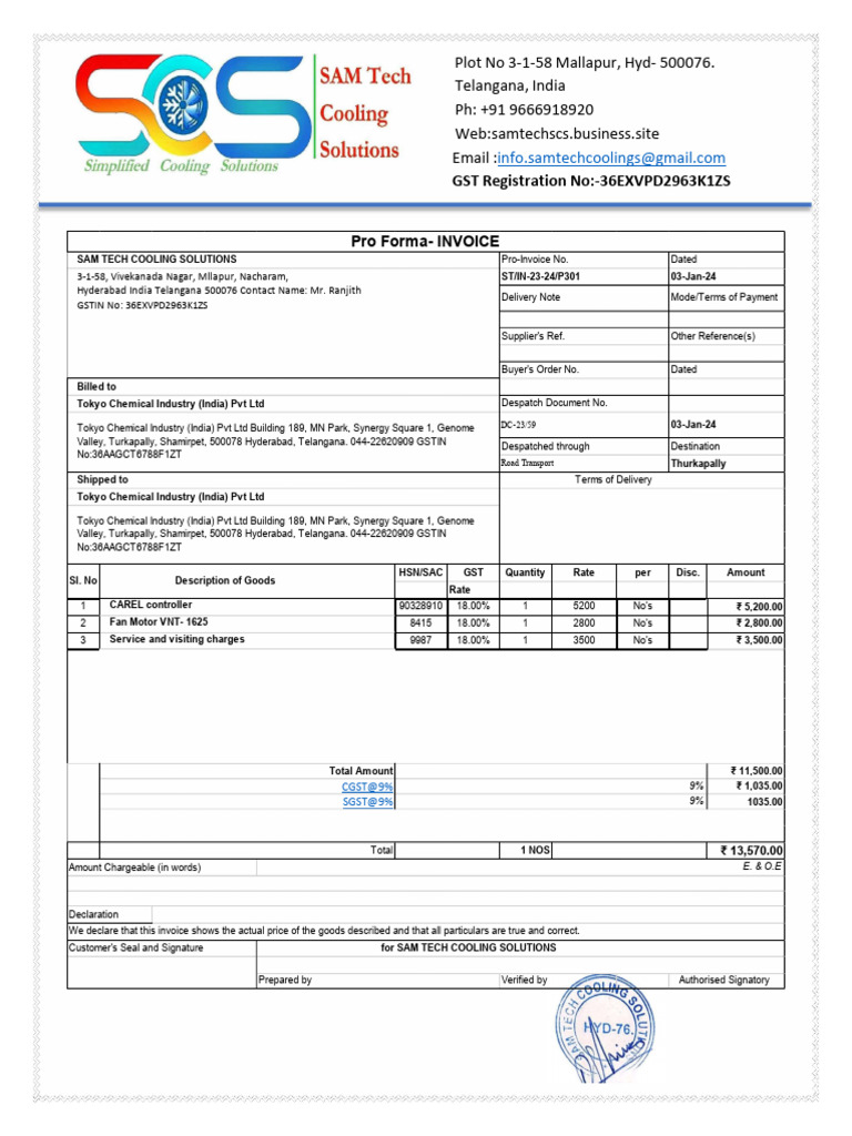 Service PI Controller | PDF | Invoice