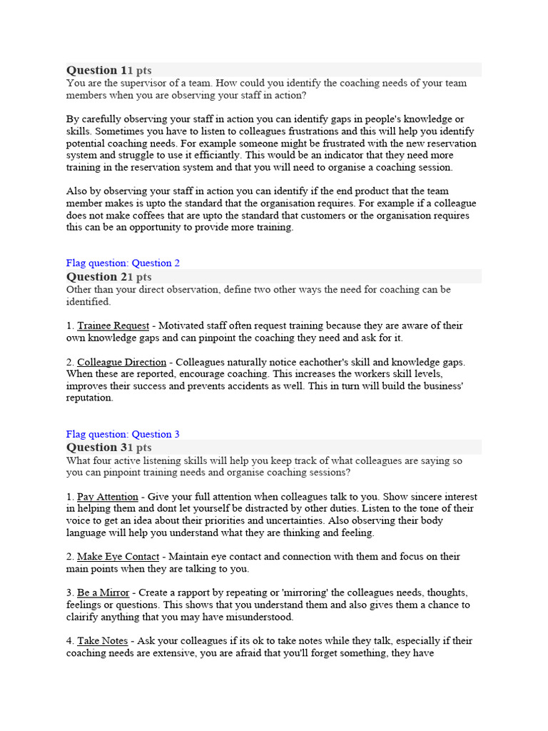 SITXHRM007 Assessment Task 1 | PDF | Shyness | Learning