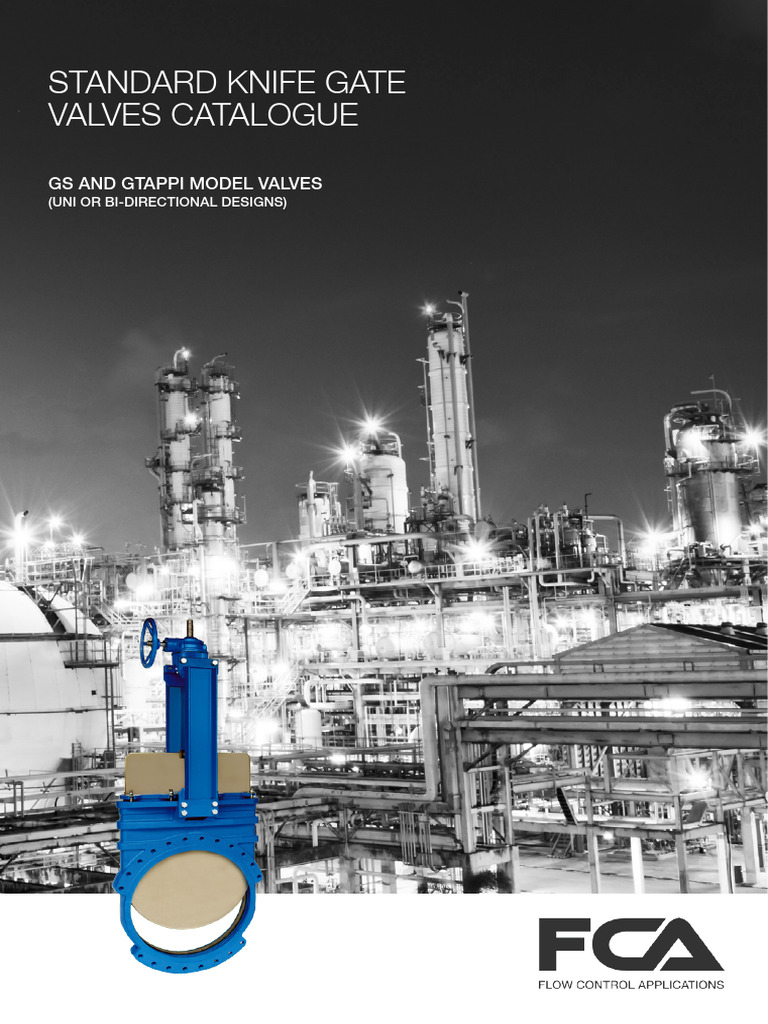 FCA Standard Knife Gate Valve | Download Free PDF | Valve | Corrosion