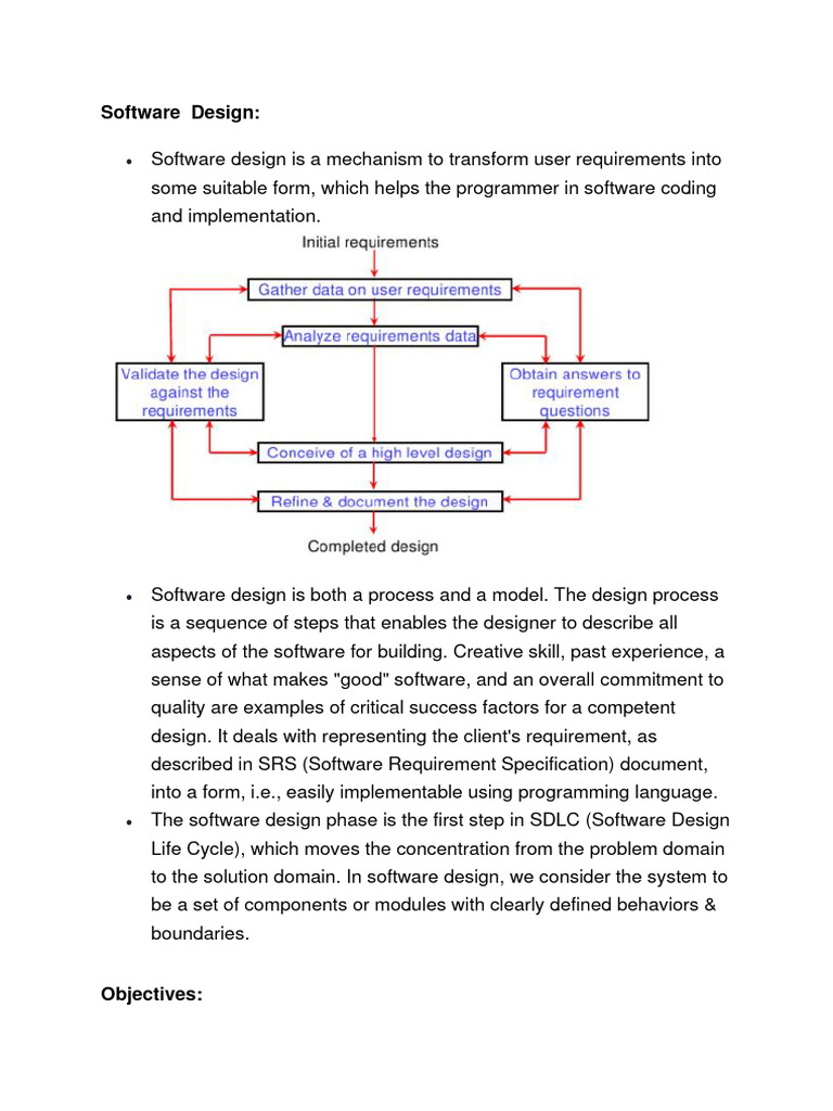Software Eng Unit 3 | PDF | System | Software Design