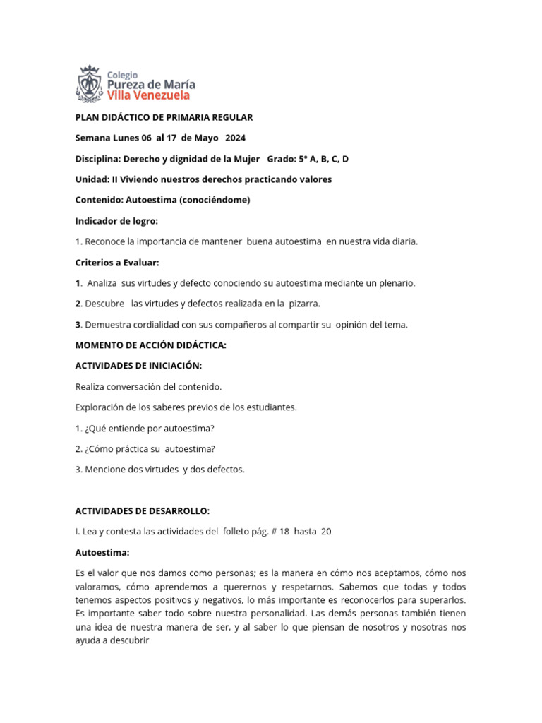 16 Plan de DDM | PDF