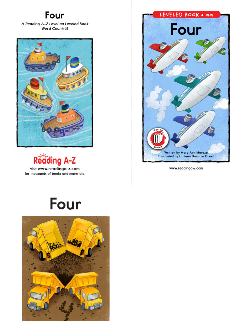 RAZ-AA 032-Four | PDF | Linguistics | Languages