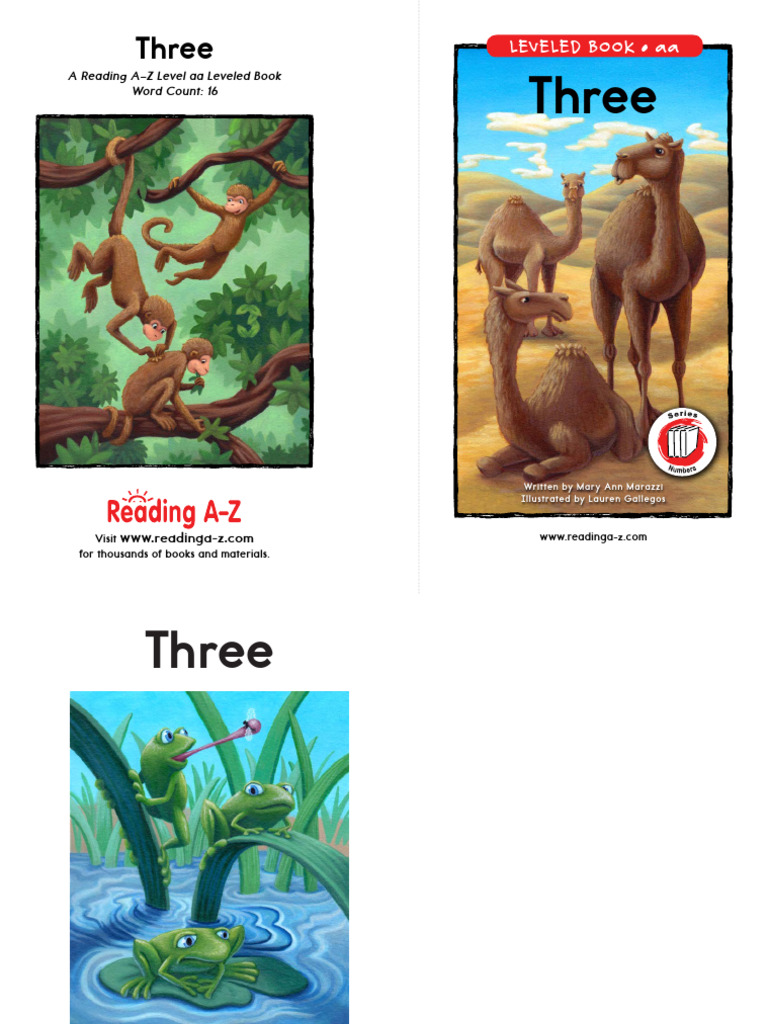 RAZ-AA 031-Three | Download Free PDF | Learning Methods | Pedagogy