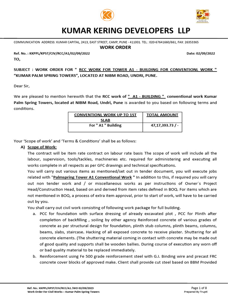 VND Openxmlformats-Officedocument Wordprocessingml Document&rendition 1 | PDF | Concrete ...