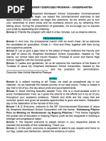 Version 1 Speech for Grade 6 Graduation | PDF