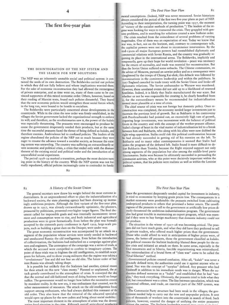 Kenez Five Year Plan | PDF