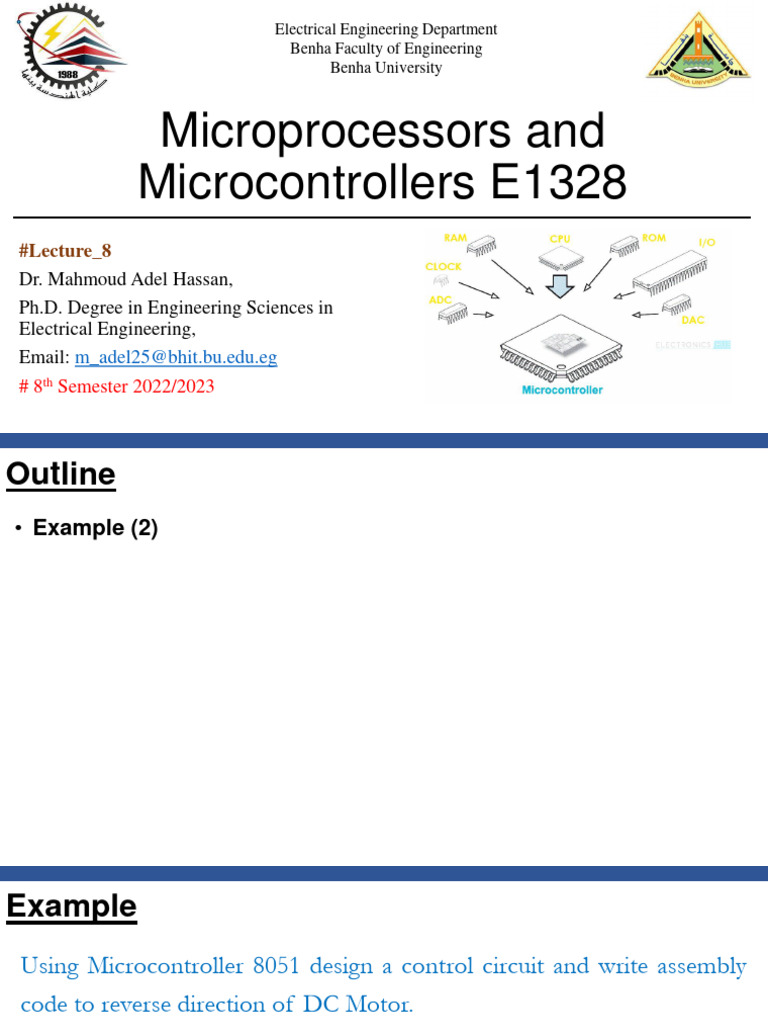 Lecture #08 | PDF | Computer Engineering | Electronics