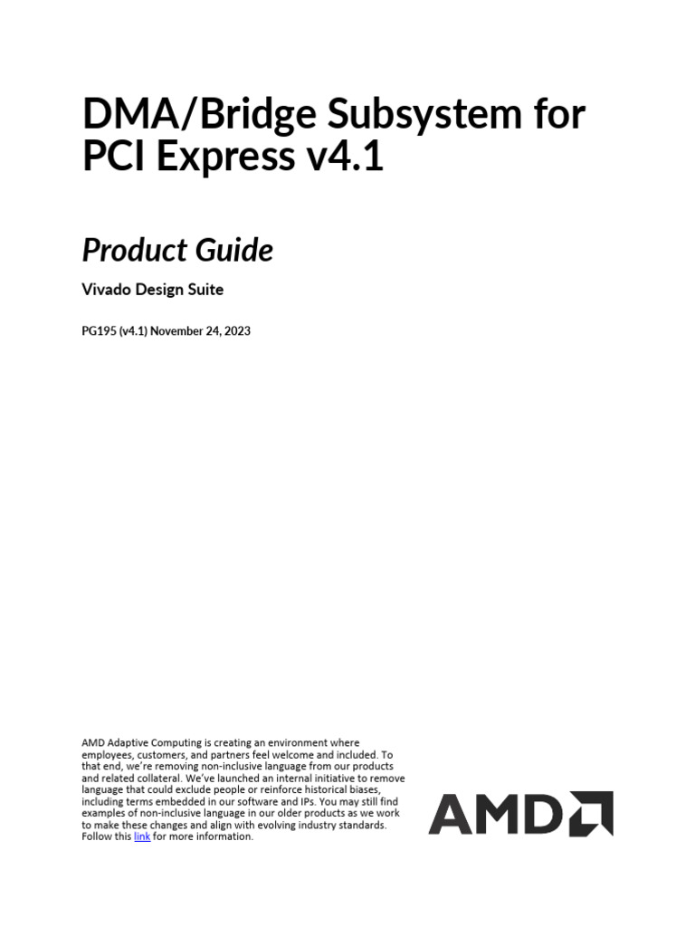 DMA With Bridge (XDMA) | PDF | Device Driver | Computer Hardware