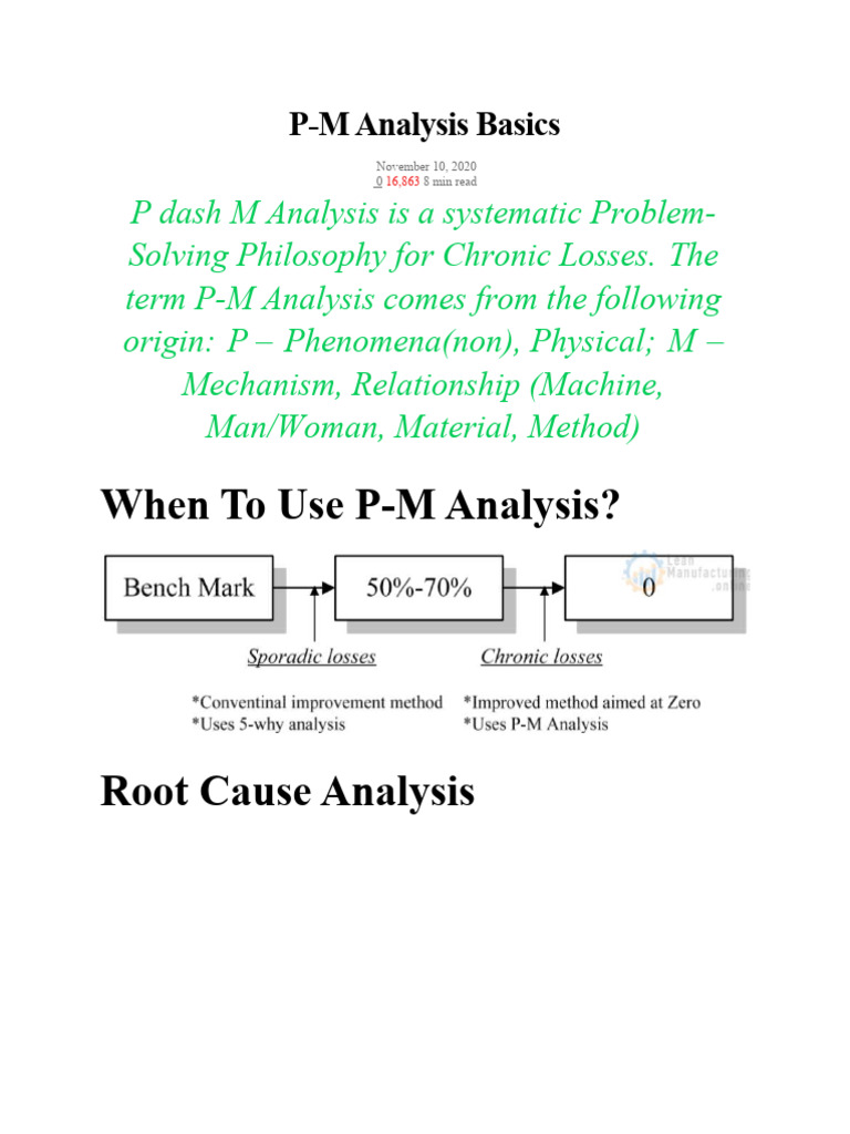 PM Analysis | Download Free PDF | Cognition | Cognitive Science