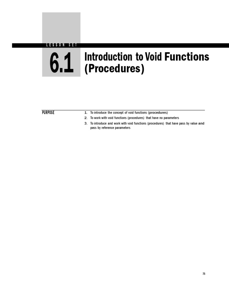 Lab 6-1 Description | PDF | Parameter (Computer Programming) | Namespace