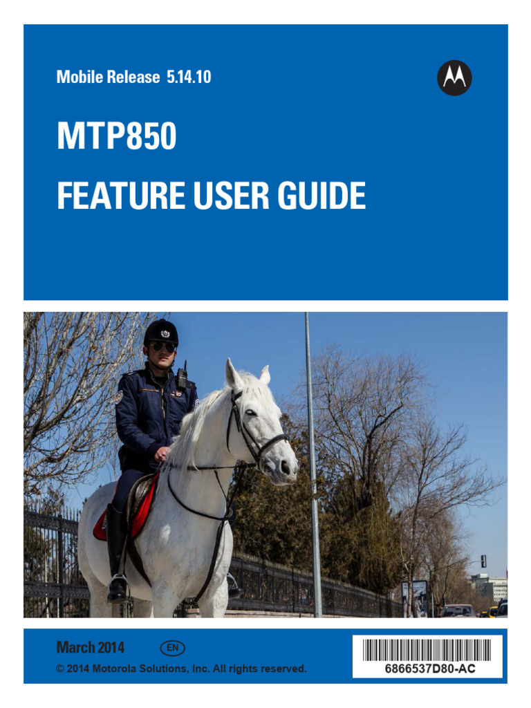 MTP850 Feature User Guide | PDF | Icon (Computing) | Personal Identification Number