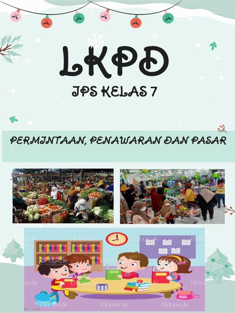 LKPD Permintaan Dan Penawaran | PDF