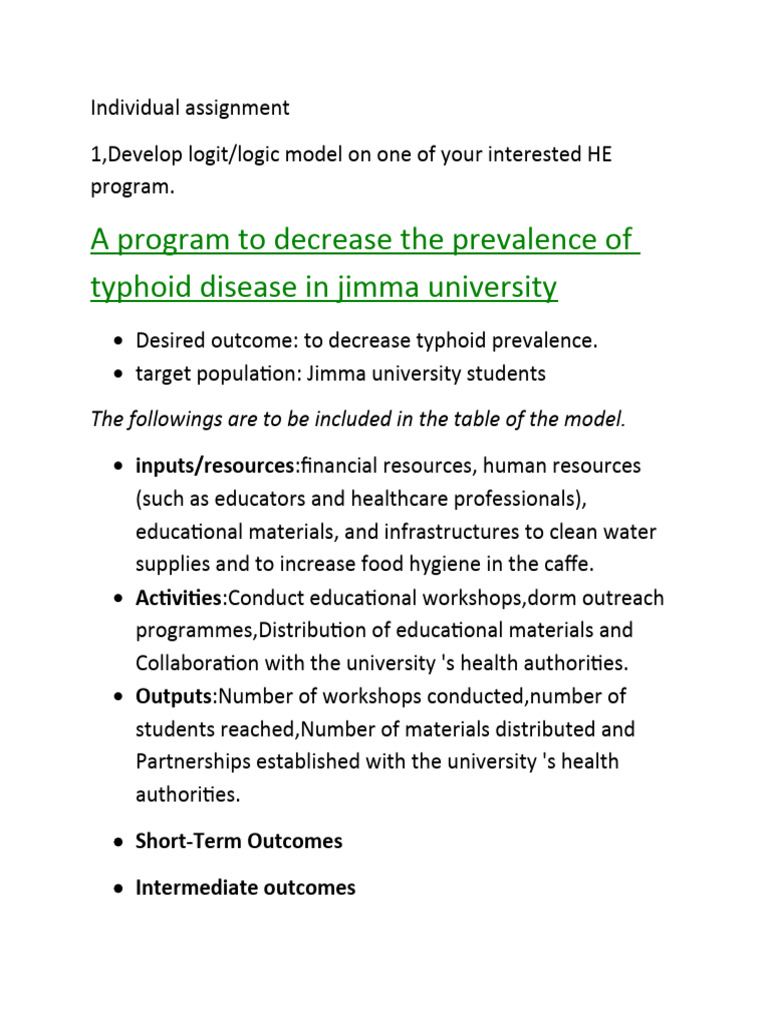 Individual Assignment Konjit Mitiku (1) Last | PDF | Health Policy ...