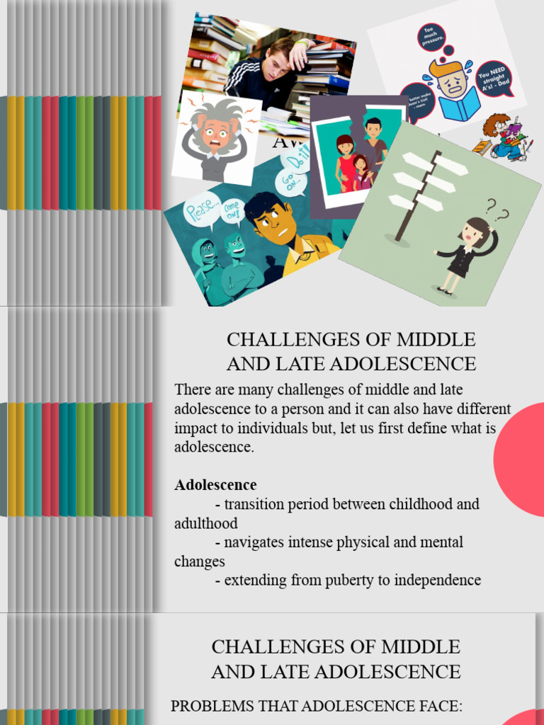 Challenges in Middle and Late Adolescence | PDF | Adolescence | Motivation