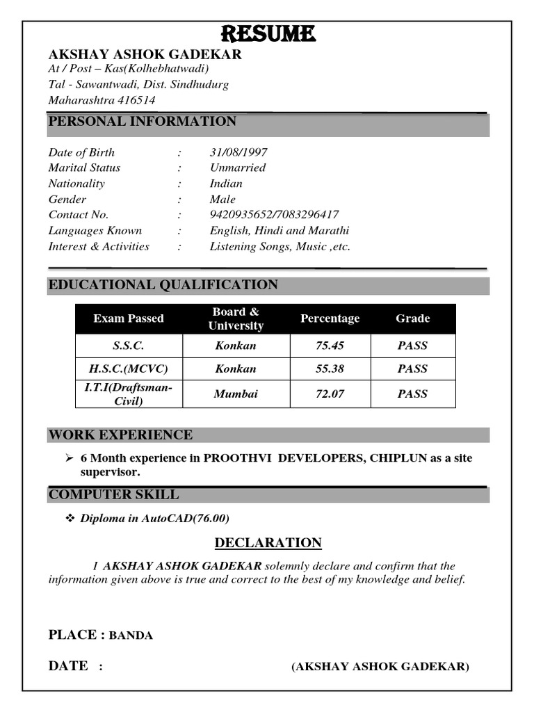 Akshay Gadekar 2 | PDF