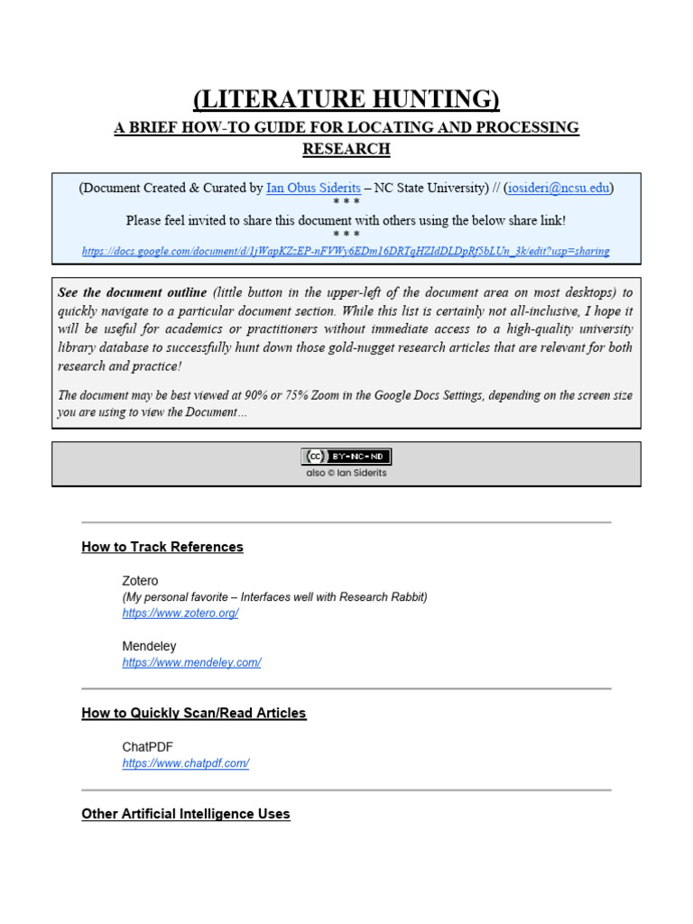 Research Article Discovery Guide | PDF | Libraries | Digital Library