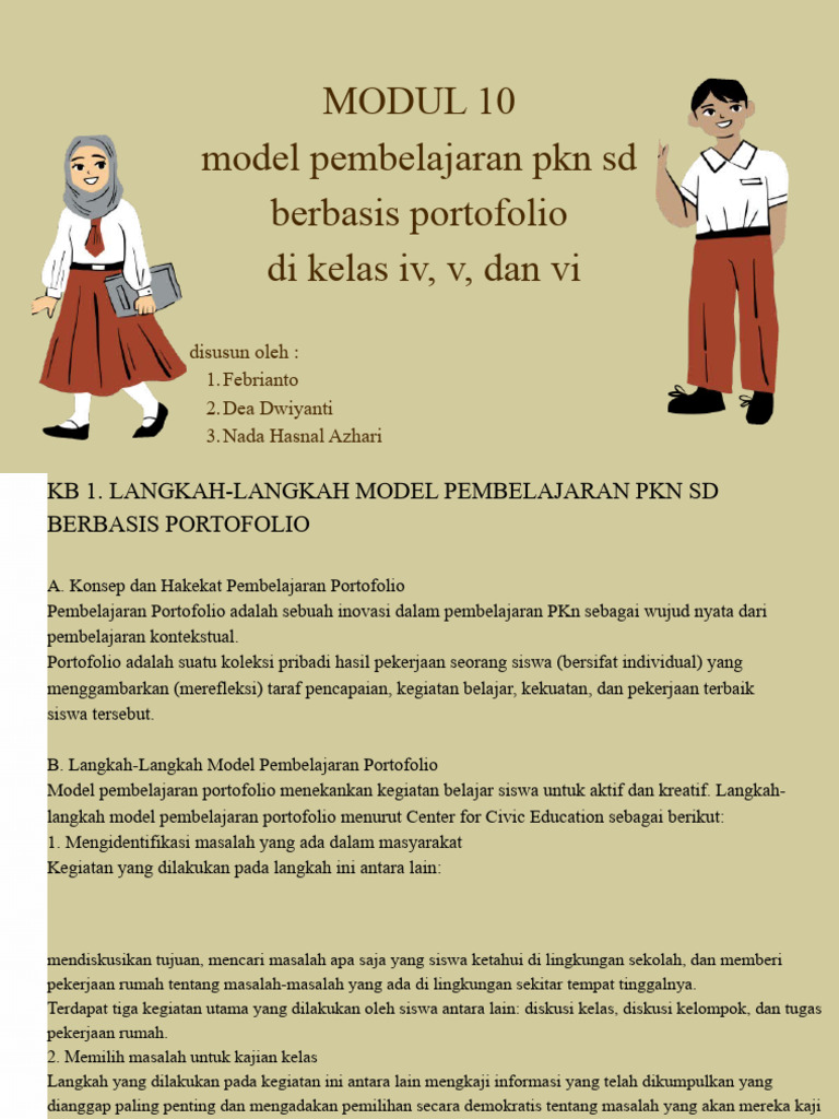 PKN Modul 10 | PDF | Karier & Perkembangan