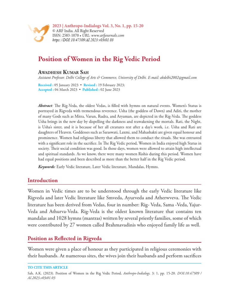 3 Awadhesh Kumar | Download Free PDF | Vedas | Hindu Literature