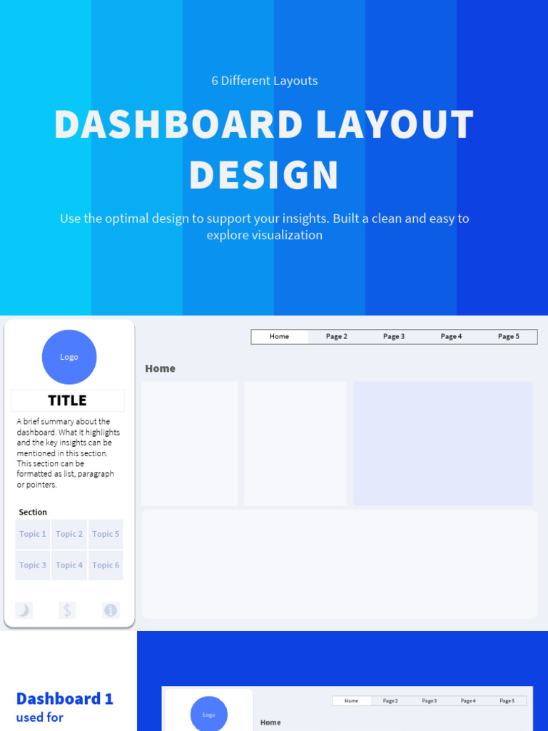6 Dashboard Layout Design | PDF | Computing | Software