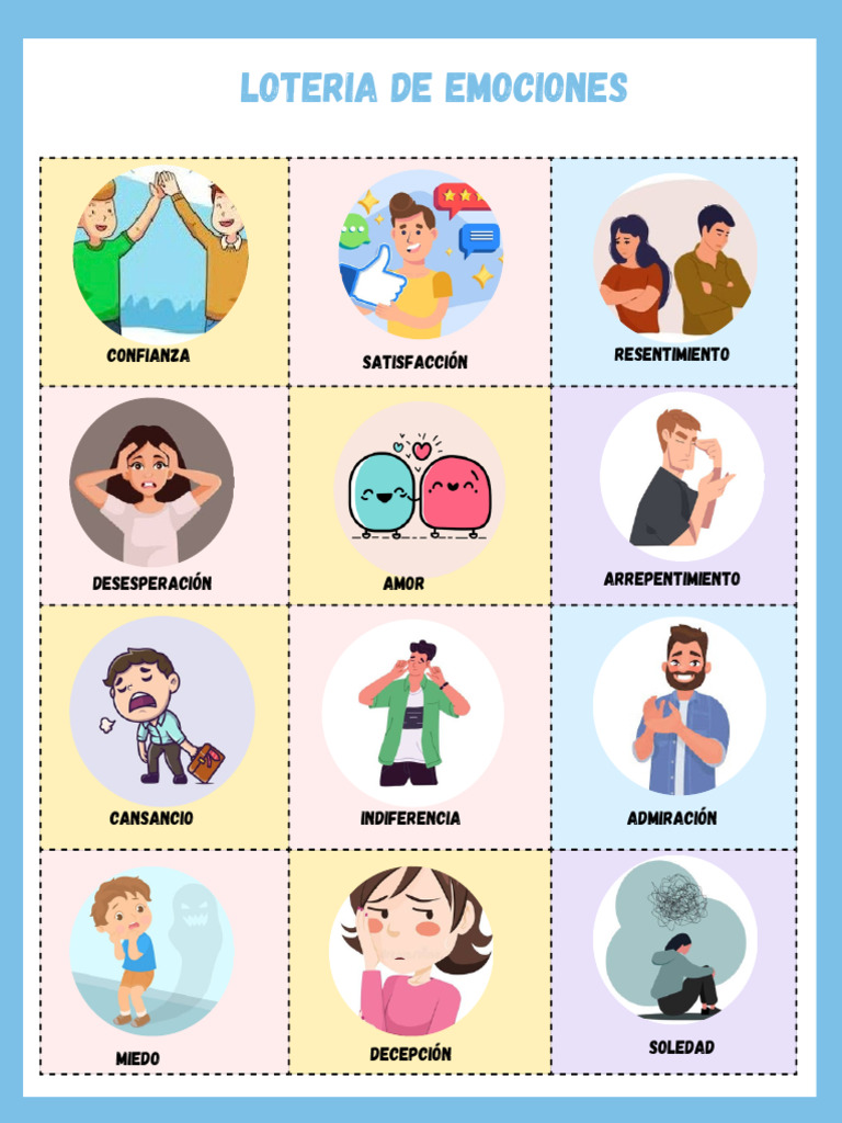 Loteria (Cartitas) | PDF | Amor | Las emociones